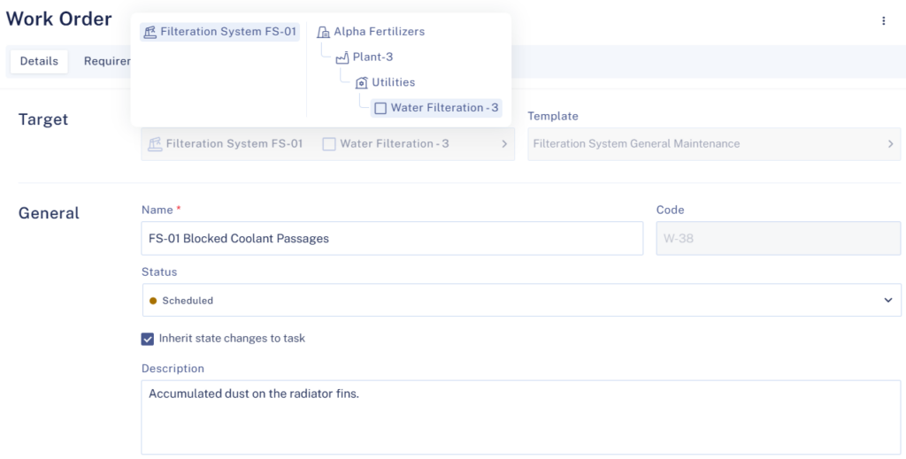 Key components of an effective work order form - Sensys