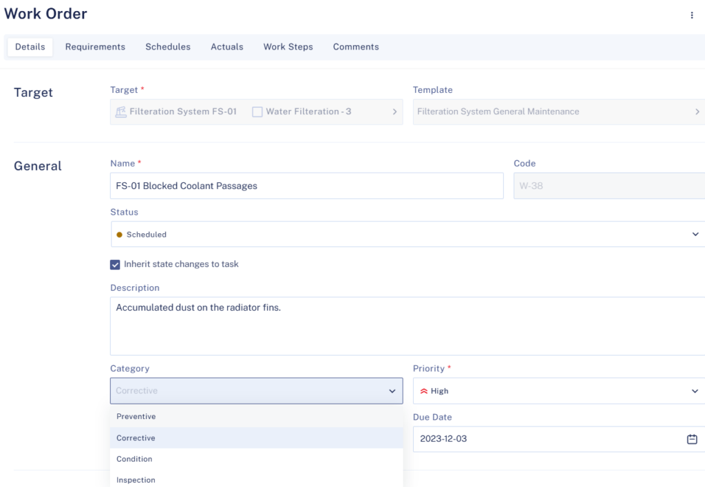 Key components of an effective work order form - Sensys