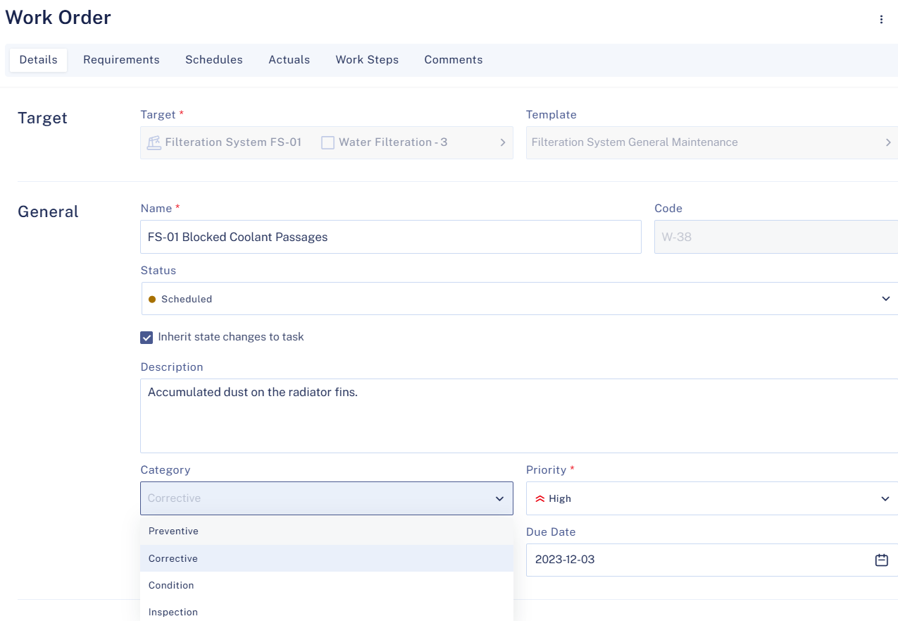 Key components of an effective work order form - Sensys